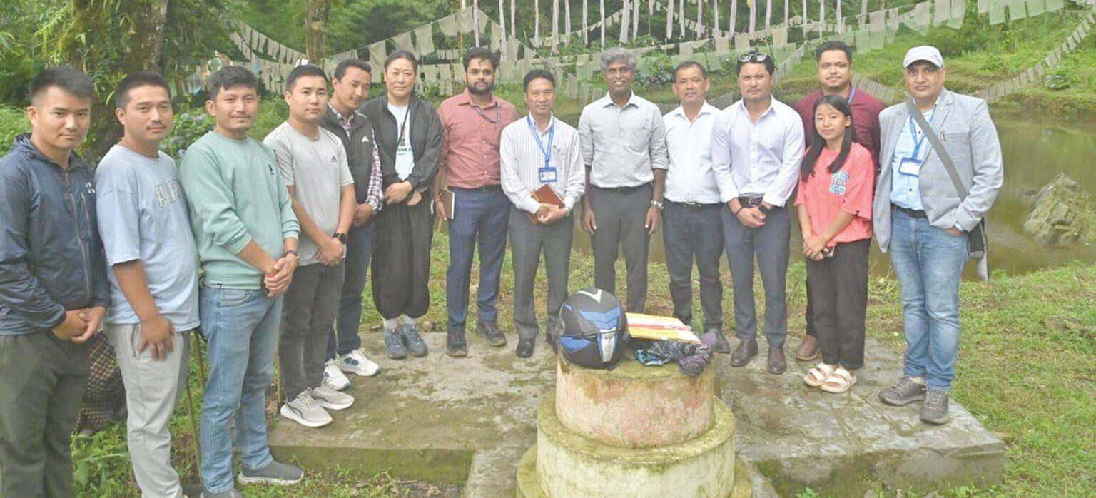 जल शक्ति अभियान के केंद्रीय नोडल अधिकारी पहुंचे सोरेंग - Anugamini